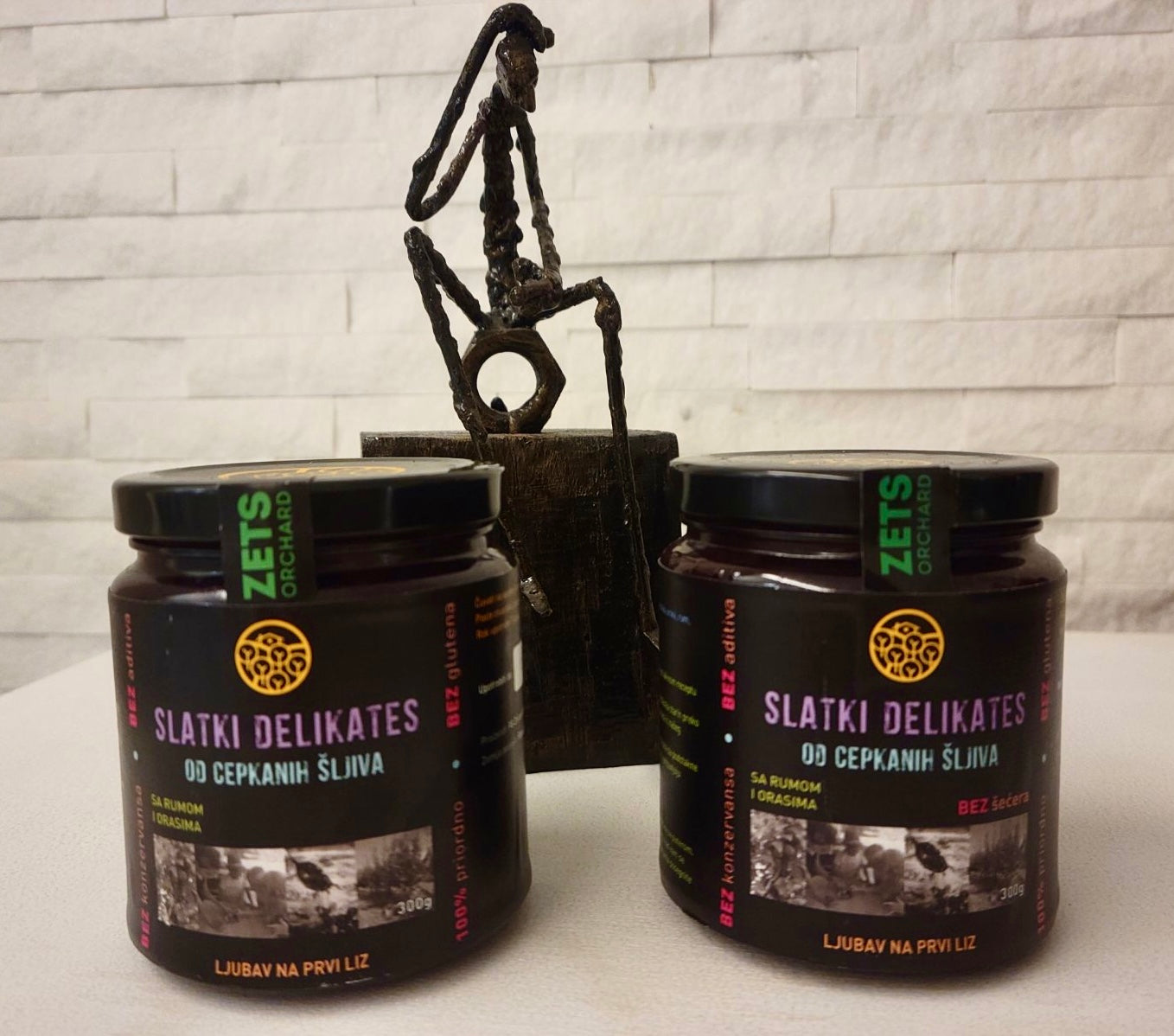 ZETS Sweet Delicacy of Chopped Roasted Plums with Rum and Walnuts (opt ...